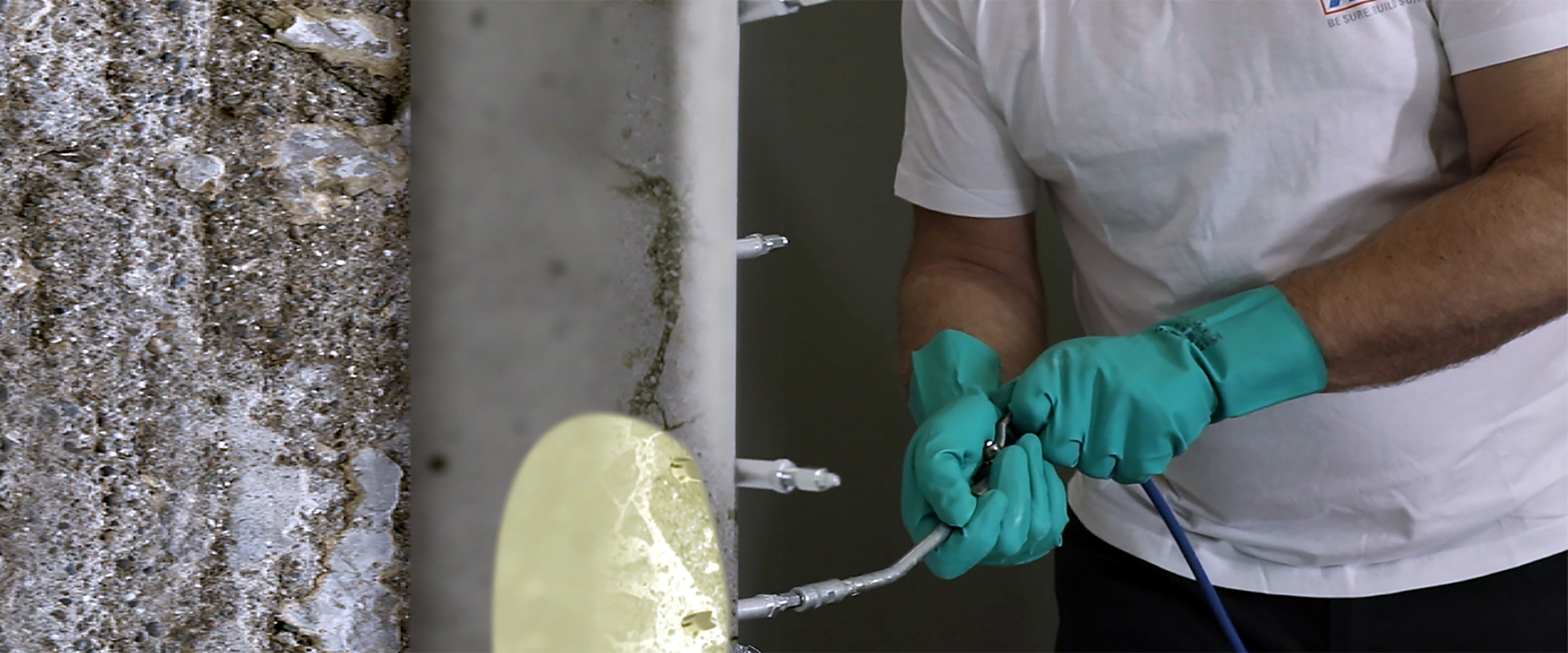 MC-Injekt 2133 stops water fast - MC-Bauchemie